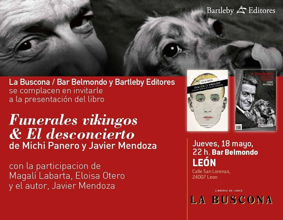 Javier Mendoza presenta su libro sobre Michi Panero en el Bar Belmondo ...