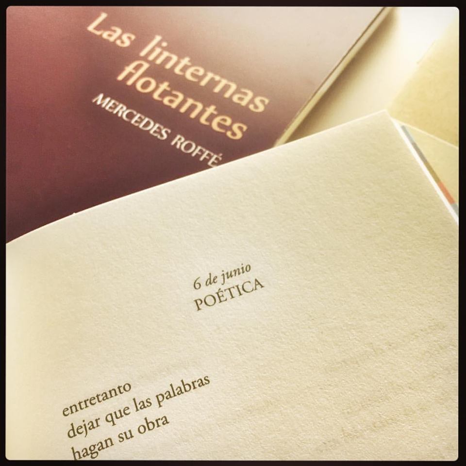Mercedes Roffé: «Entretanto / dejar que las palabras / hagan su obra ...