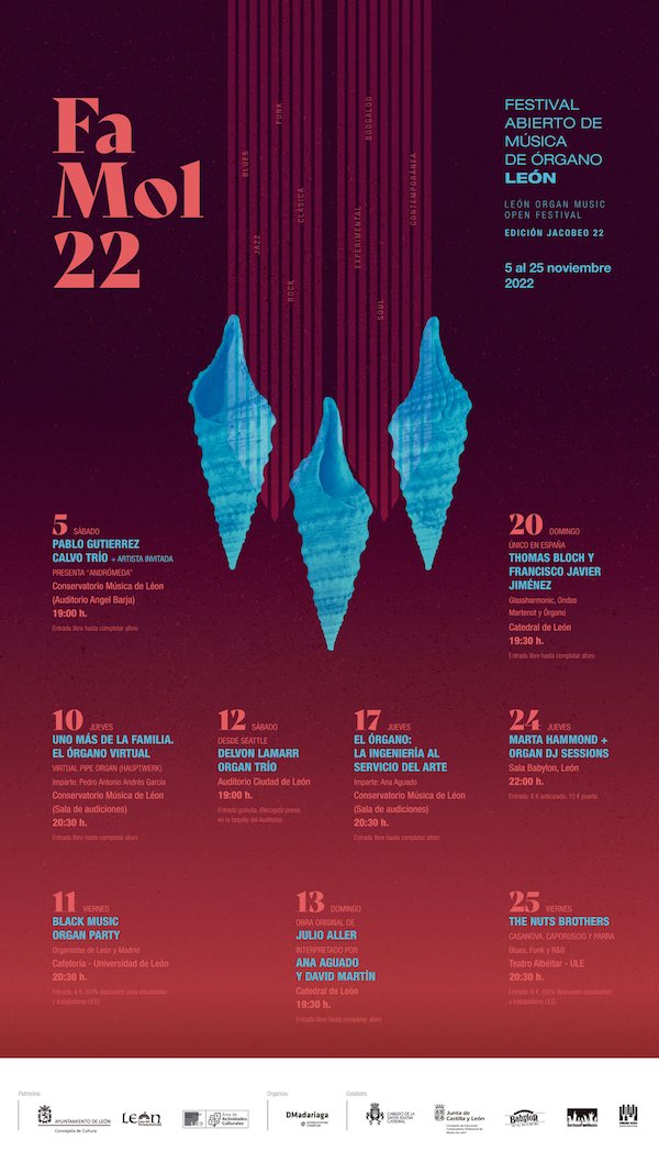 FAMOL22 / El órgano protagoniza en León nueve conciertos de distintos ...