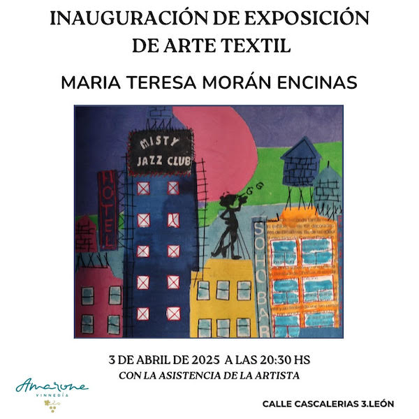 El «arte textil como puente de sueños» de María Teresa Morán, en ...